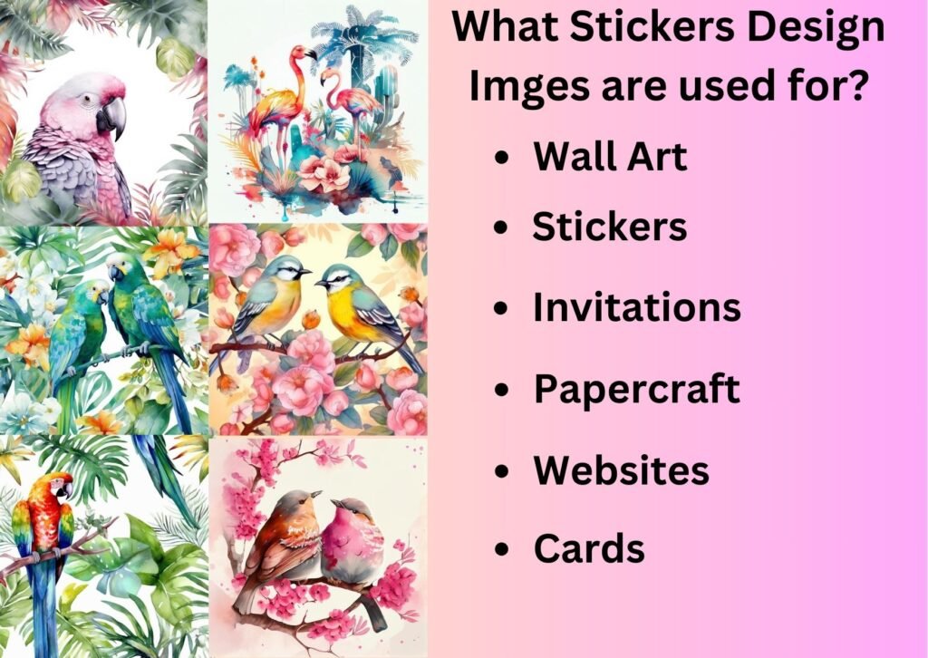 Flight of Creativity: "30 Unique Watercolor Birds PNG Designs for ...